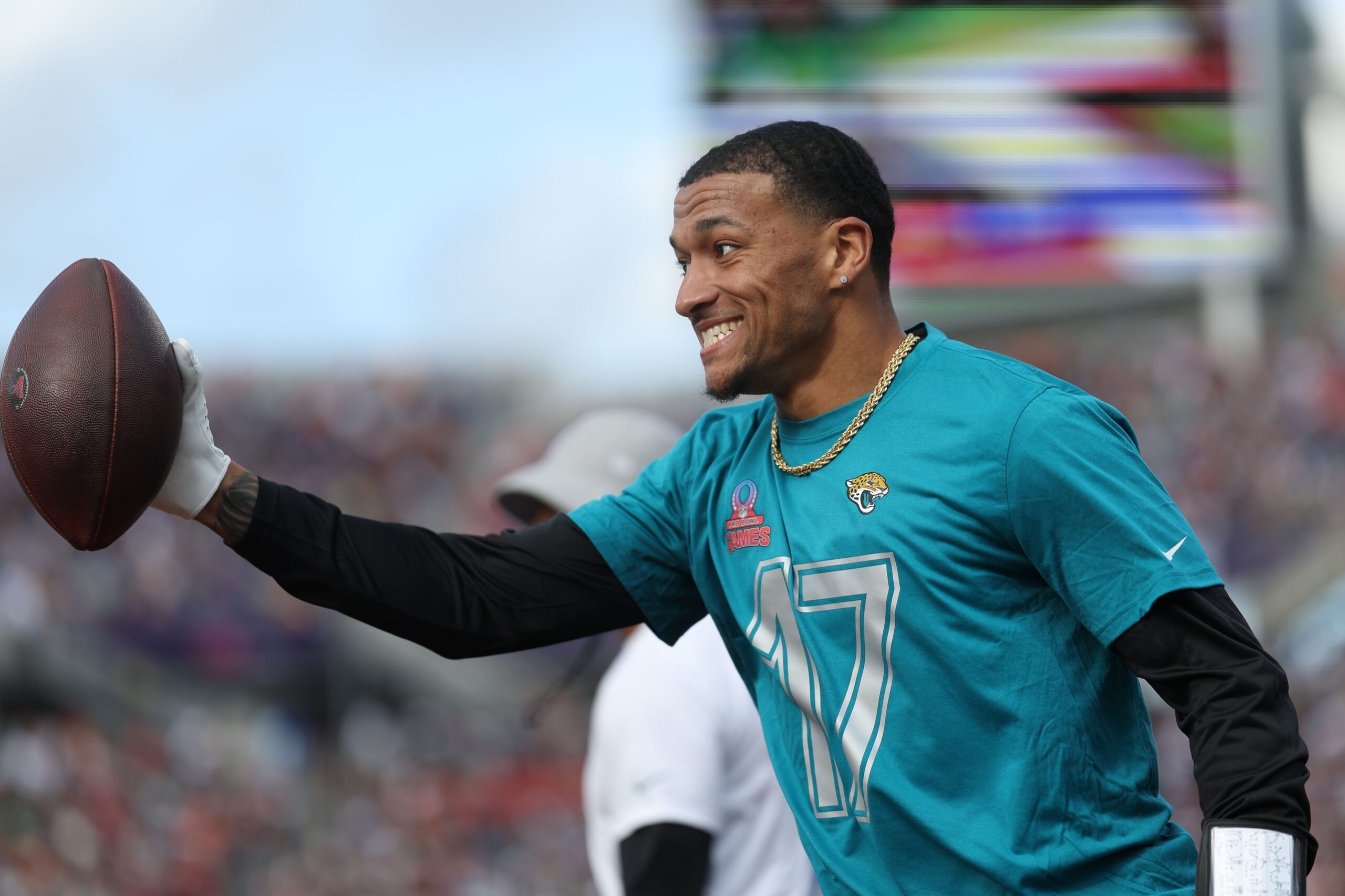 LOOK: Evan Engram's Wife Turns Heads With Denim Shorts And Vibrant ...