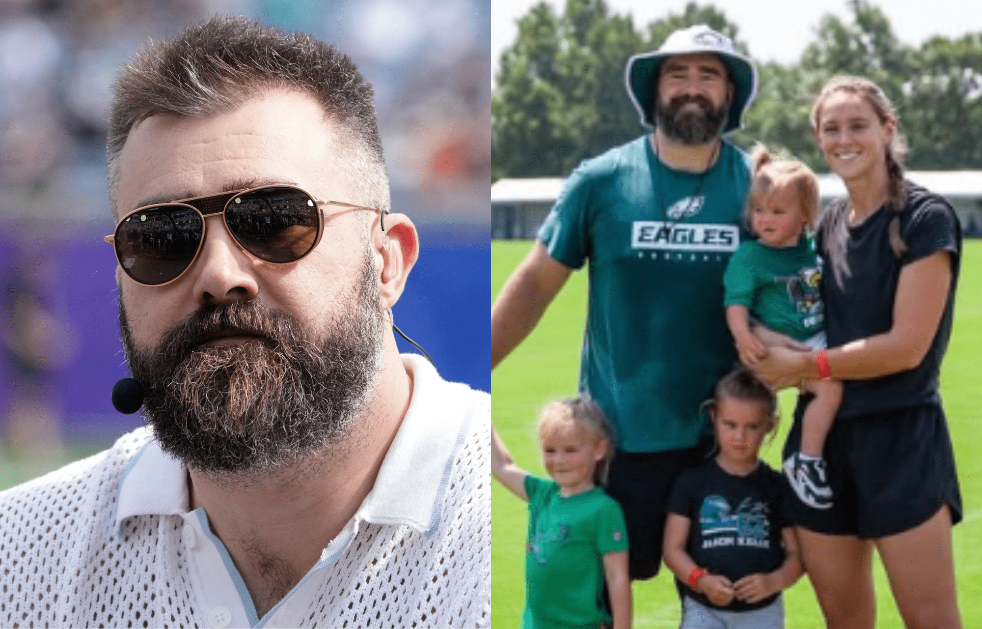 Jason Kelce Shows Funny Daddy Side Wearing Cartoon-Themed Outfit During ...