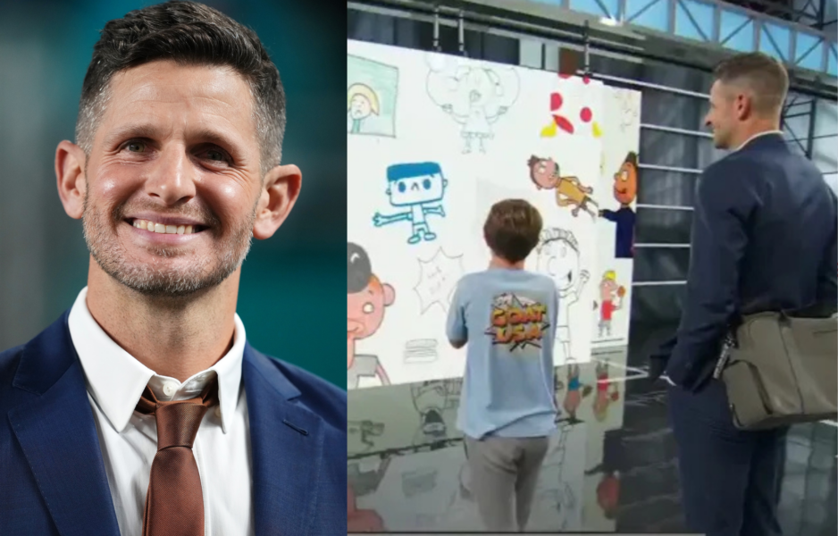 Dan Orlovsky Holds Back Tears As ESPN Tributes His Son On World Autism ...