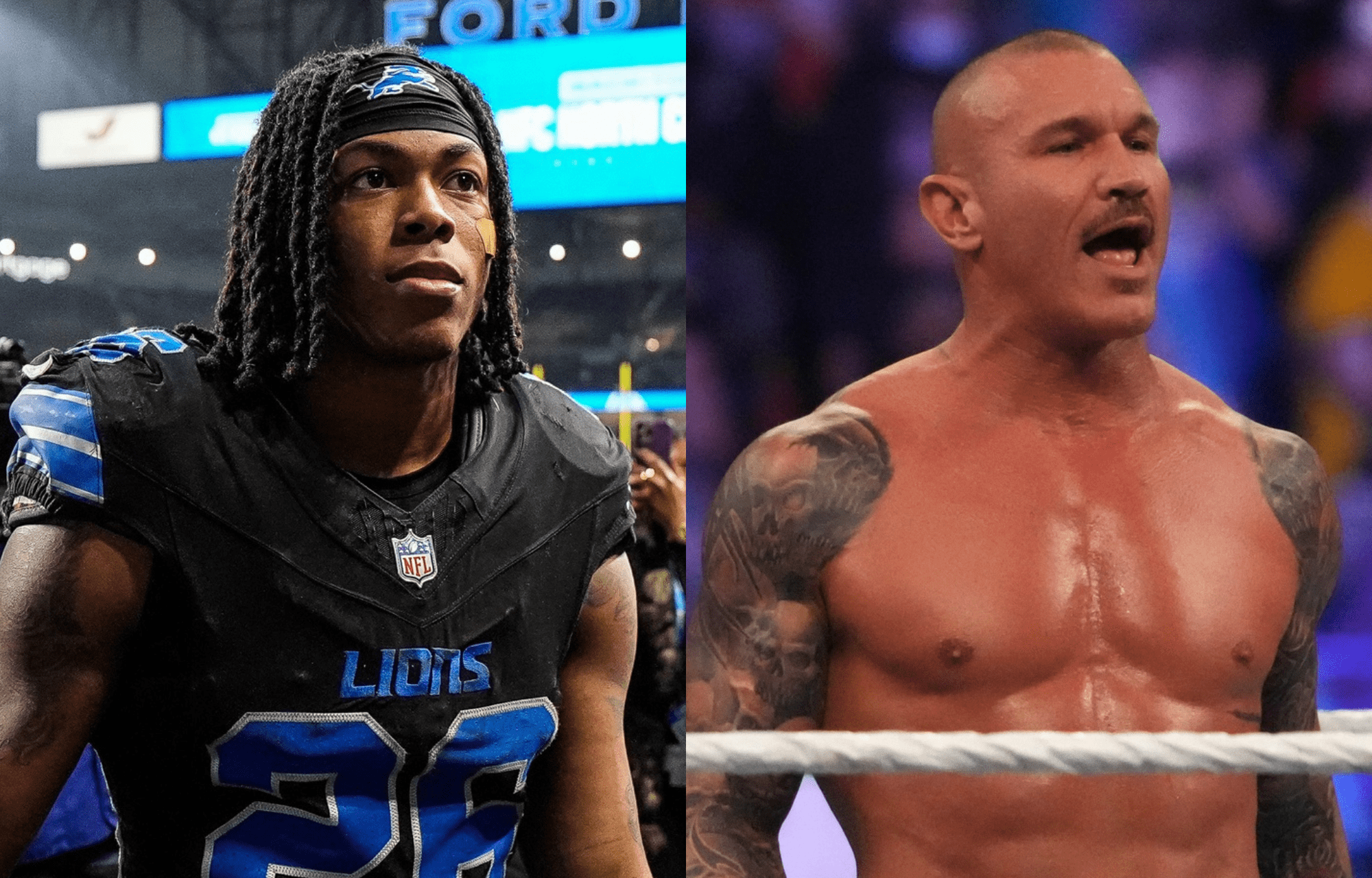 Jahmyr Gibbs Gives Randy Orton A High Praise After Wrestlemania 41 Win
