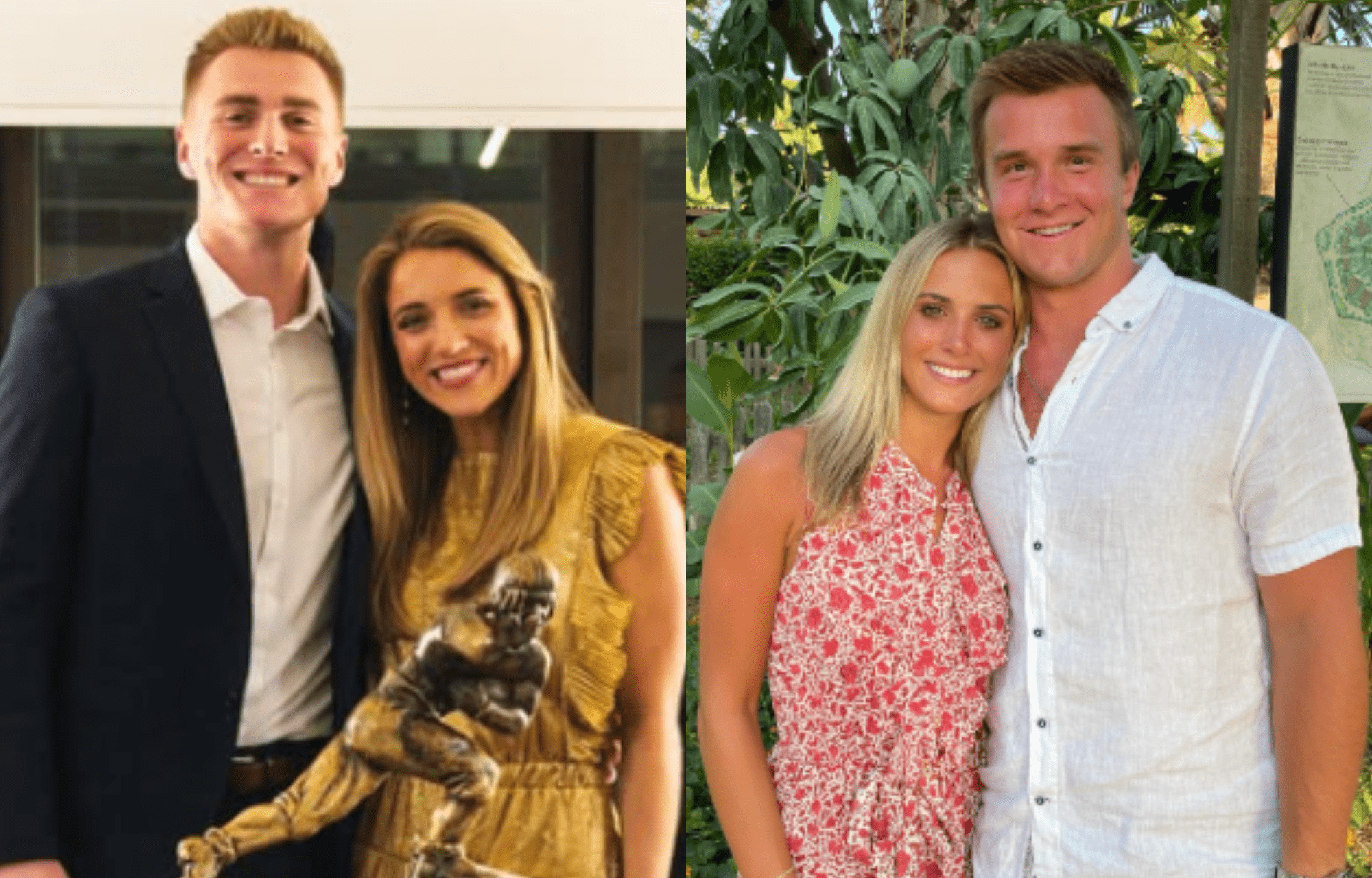 LOOK: Bo Nix & Wife Izzy Goes On Double Date With Bronco's New QB ...