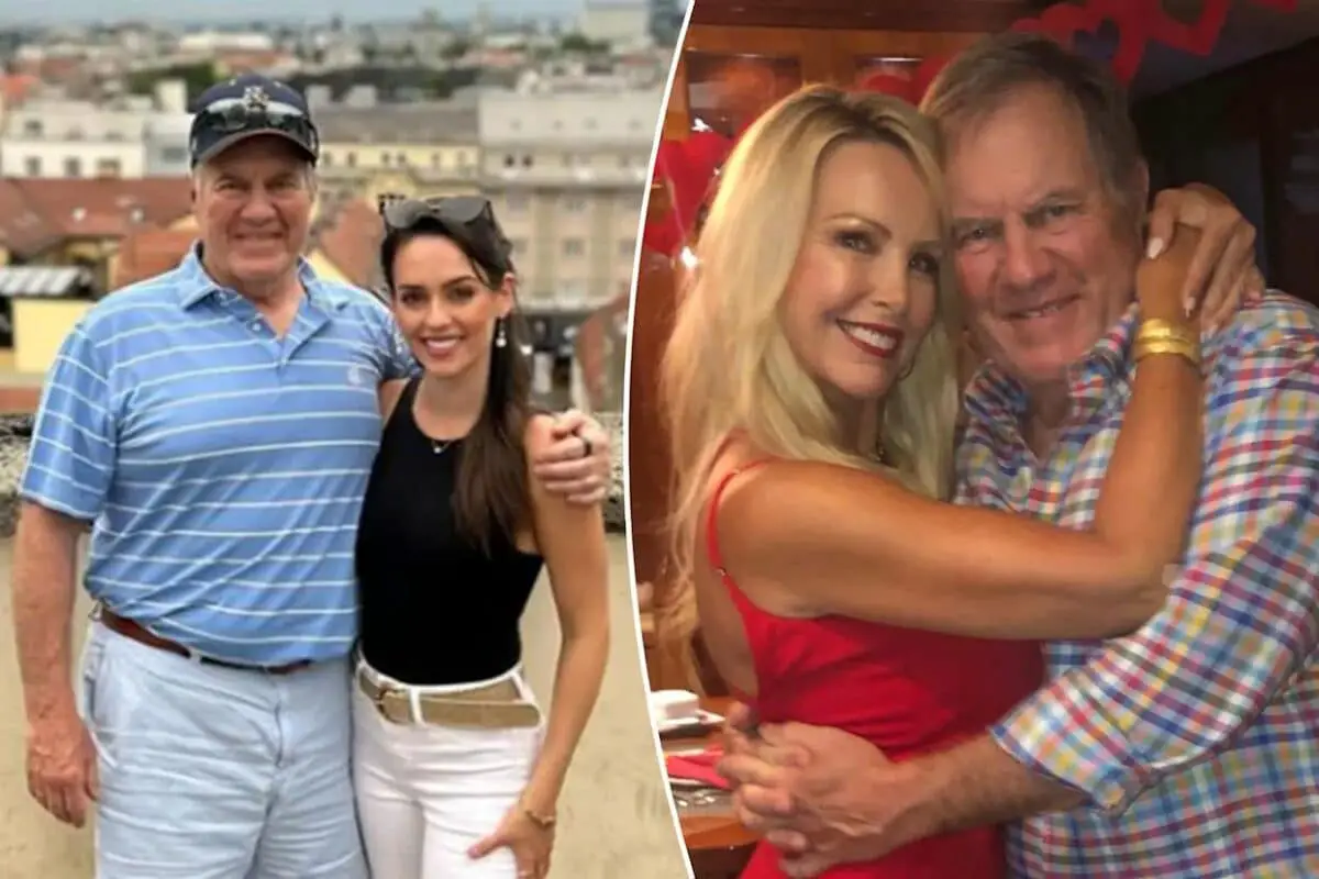 LOOK: Bill Belichick’s Ex Rocks Tar Heel-Inspired Blue-and-White Look ...