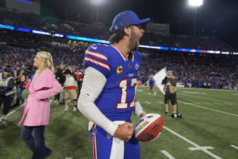 WATCH: Josh Allen Was Hyped After Bills' Comeback Win