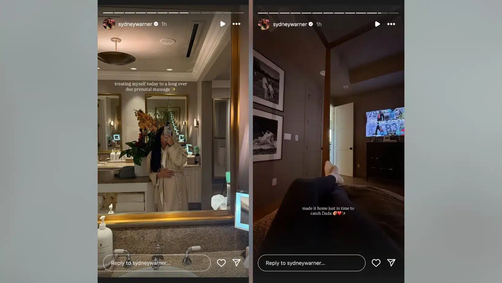 Fred Warner Wife Sydney Flaunts Baby Bump Energy Supporting LB On 49ers ...