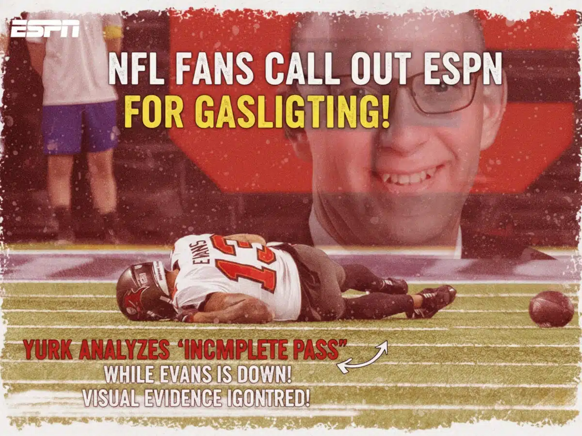 NFL Fans Call Out ESPN For Gaslighting After Russell Yurk Analyzes Mike Evans Incomplete Pass ...