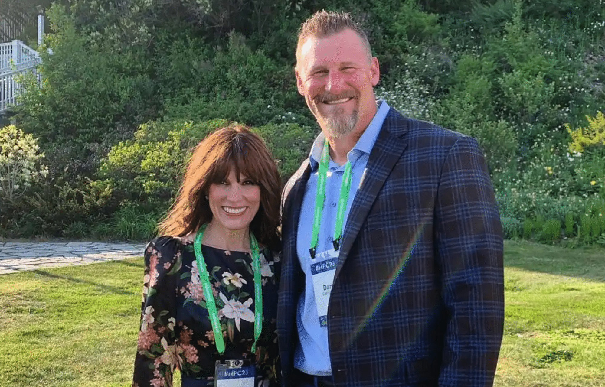 Dan Campbell’s Wife Holly Rocks Fierce Zebra Print And Sleek Skirt As ...