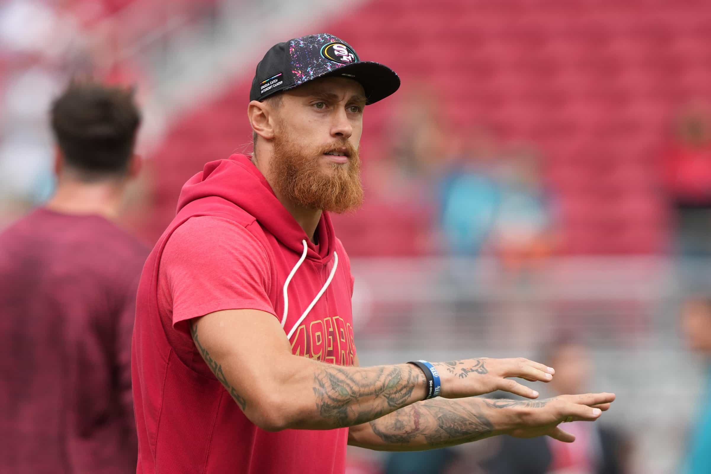 George Kittle’s Wife Claire Beams With Pride As 49ers TE Returns To ...