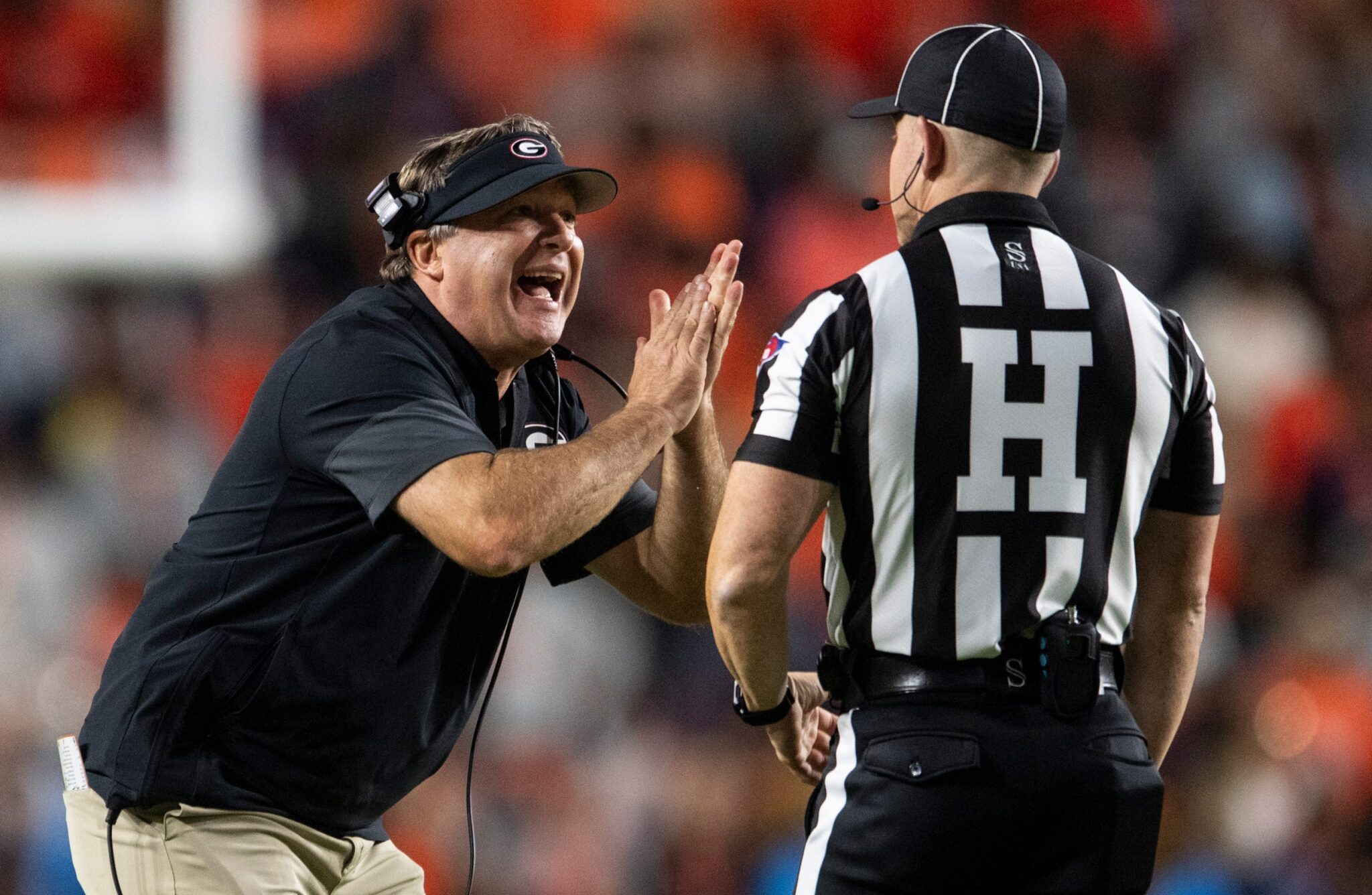 Kirby Smart Timeout Reversal Stuns Auburn Fans, Sparks Fury