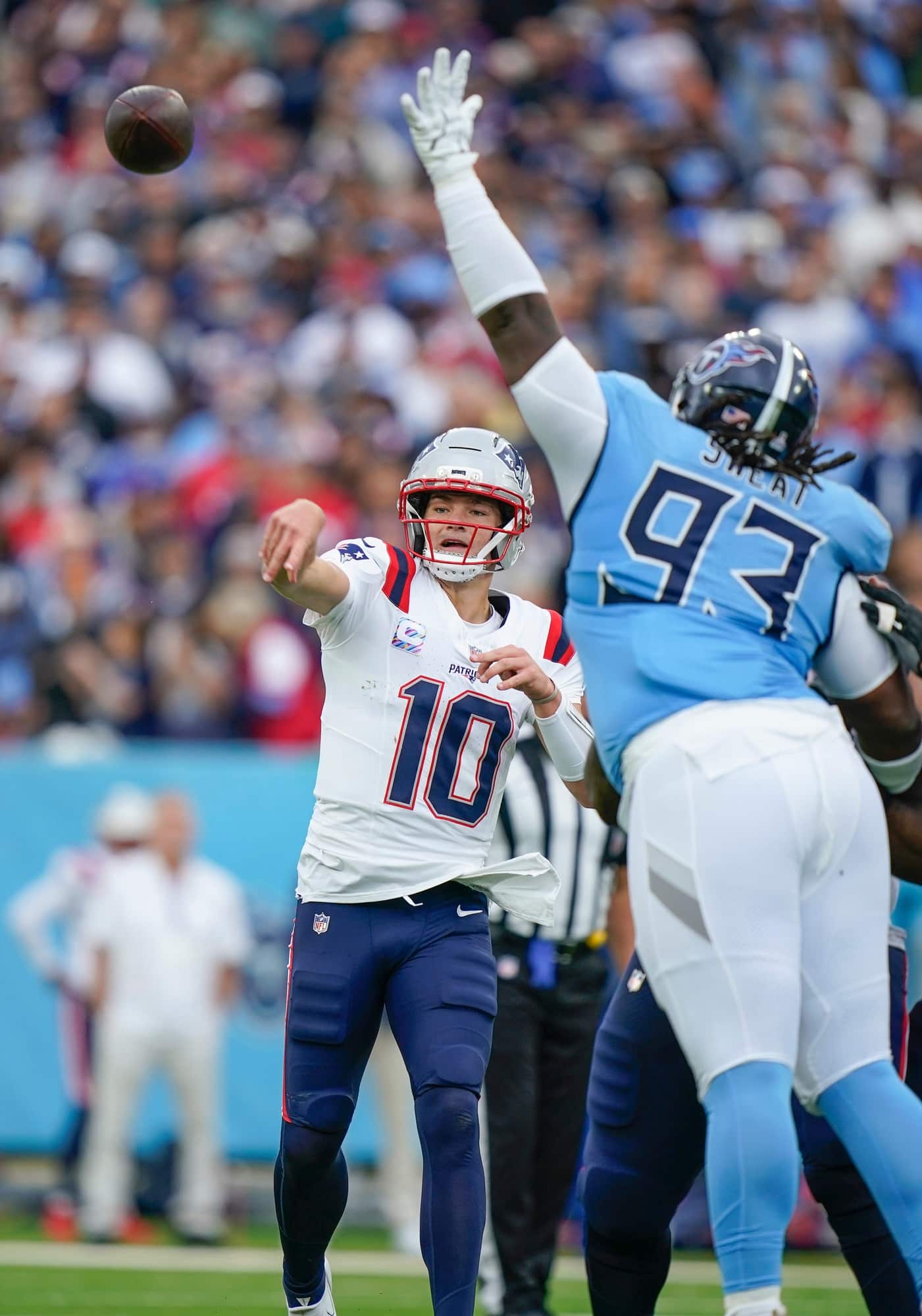 “Baby Goat”: NFL Fans React After Drake Maye Tied Patrick Mahomes' Record