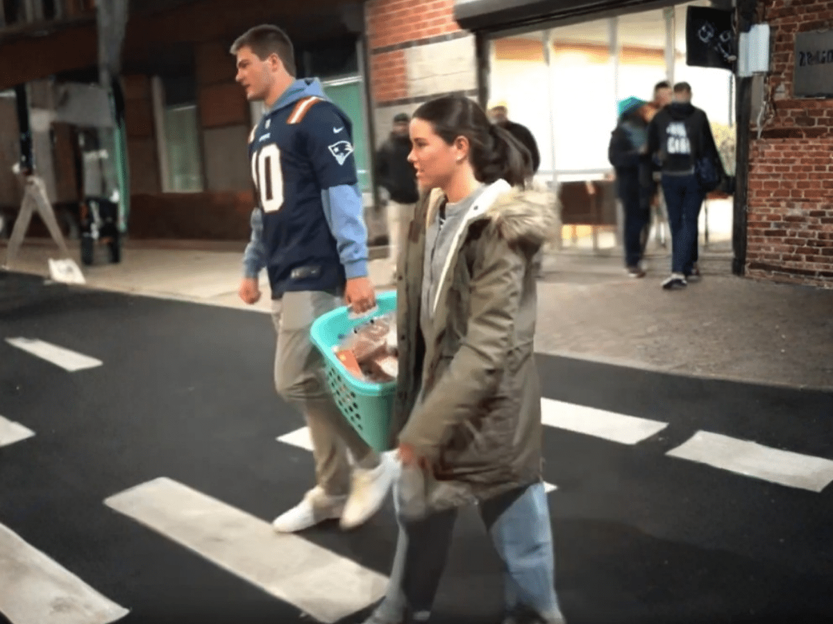 Watch: Patriots QB Drake Maye And Ann Michael Lead Heartfelt ...