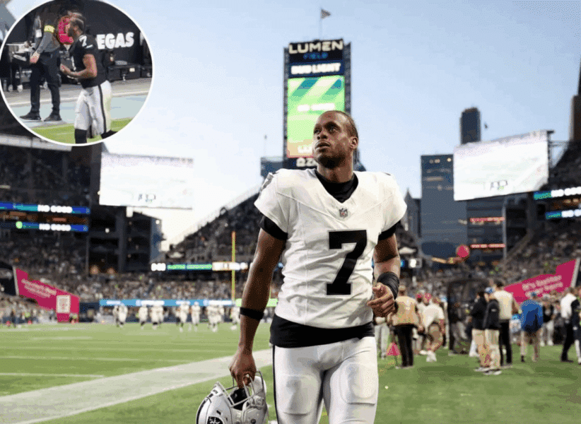 Geno Smith Seen Giving Middle Finger To Fans After Ten Sack Meltdown In ...