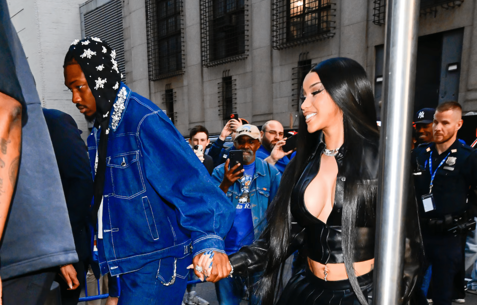 Cardi B Hits Back After Stefon Diggs Reacts NSFW To Her Furry Crop-Top ...