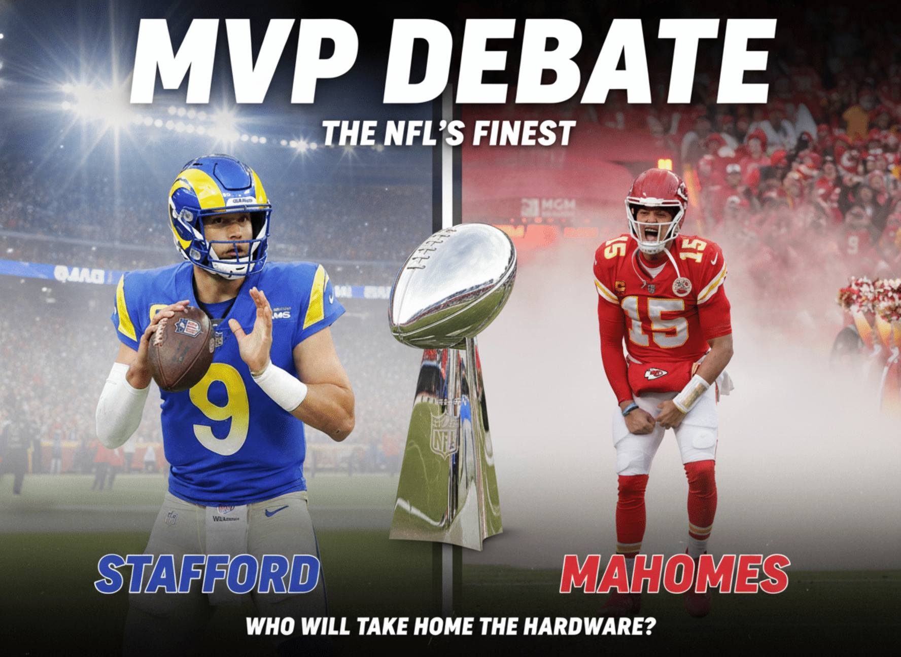 Patrick Mahomes Excels In Numbers While Matthew Stafford Quietly Leads ...