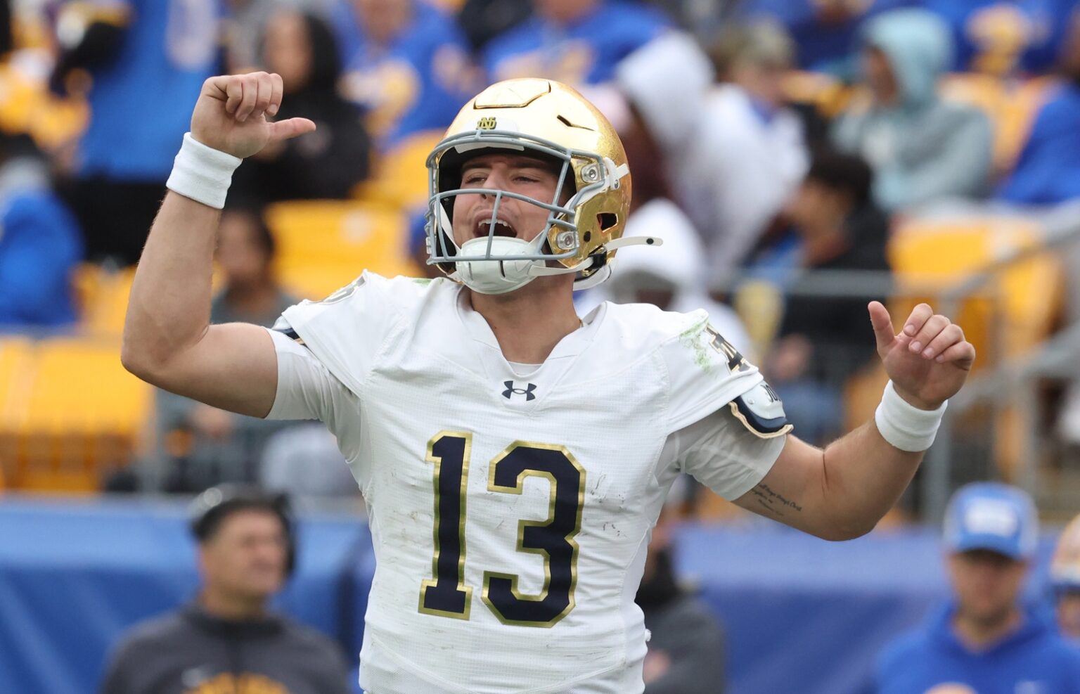 "I Want To Focus On What Made Him Special": Notre Dame QB CJ Carr ...