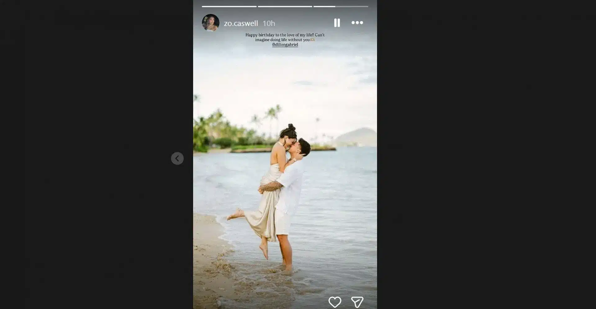 Dillon Gabriel’s Fiancée Zo Caswell Shares Emotional Tribute To Browns ...