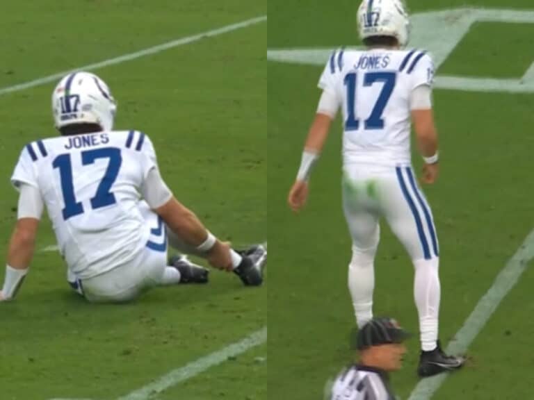 Horrific Footage Shows Daniel Jones Limping Off The Field In Severe ...