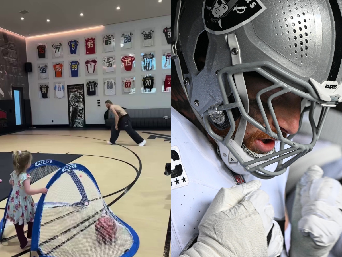 Maxx Crosby’s Luxury Home Gym Leaves Fans Stunned With Custom Court And ...