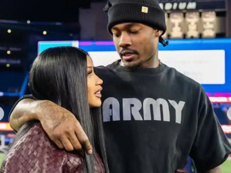 Stefon Diggs’ Girlfriend Cardi B Shares Cryptic "Ghetto" Message Two ...
