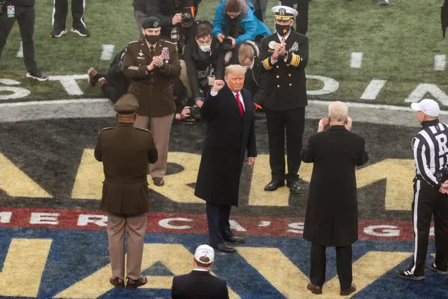 "He's Going To Ruin That": College Football Fans Explode Over President ...