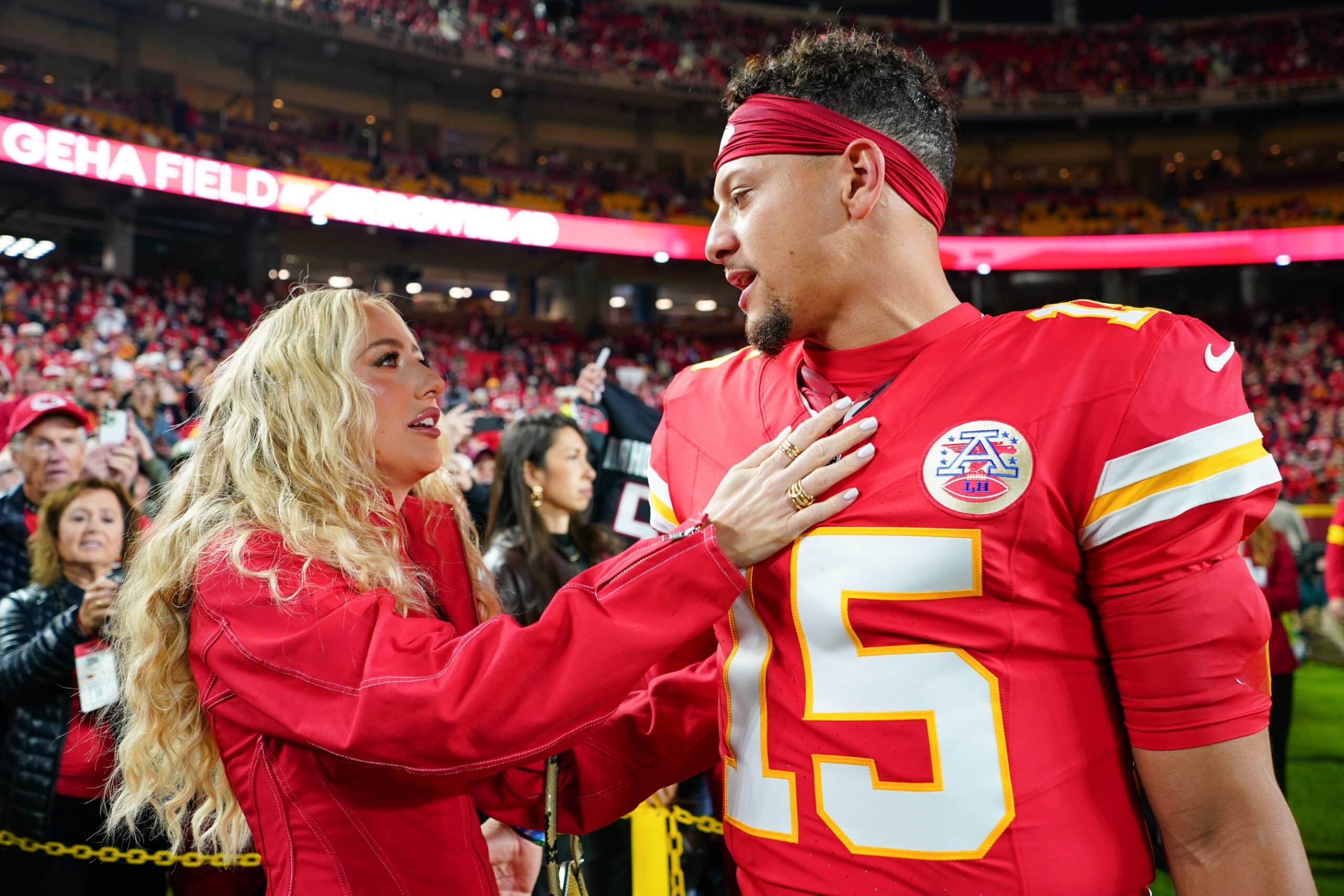 Patrick Mahomes’ Wife Brittany Rocks Her Own NFL Apparel In Eye ...