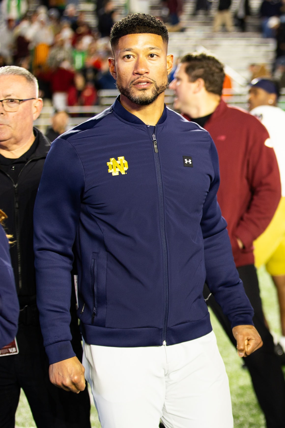 Notre Dame's Marcus Freeman Emerges As Leading Candidate For Giants