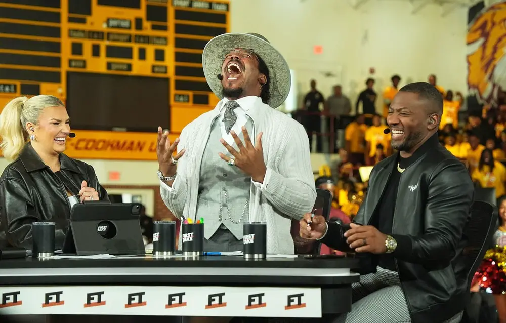 Cam Newton Under Fire For Again Taking Shots At Drake Maye