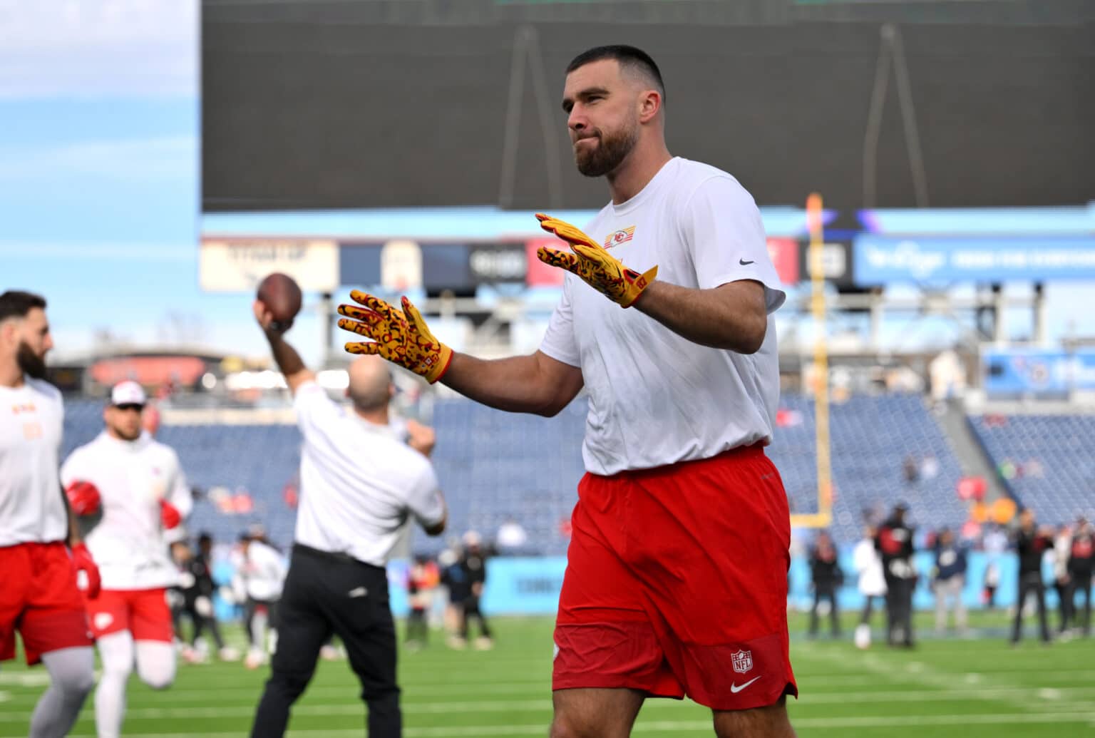 ‘She’s Been Throwing Together So Much F***ing Sourdough’: Travis Kelce ...
