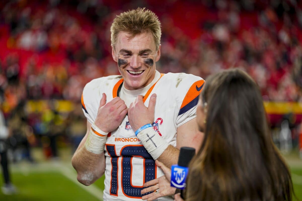 "NFL History": Bo Nix Breaks Derek Carr's Record In Broncos' Win ...