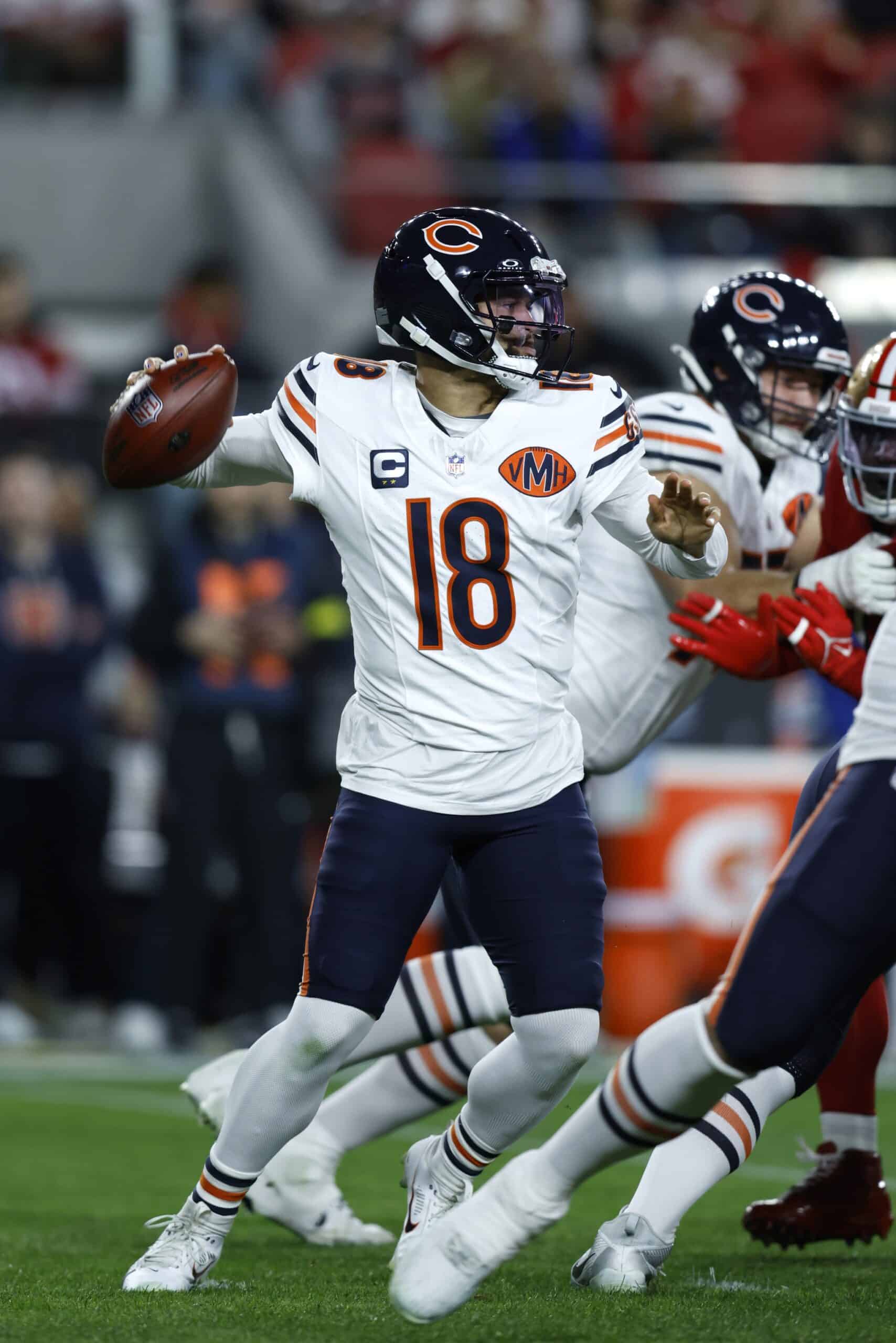 Caleb Williams Goes Viral For Awesome Shoutout During Bears-49ers Game