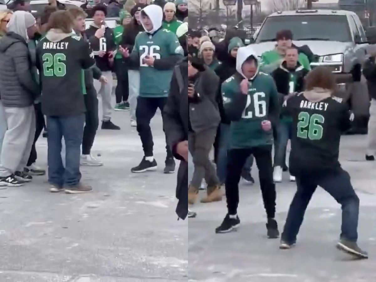Massive Eagles Fan Brawl Sends Multiple People To Hospital Before ...