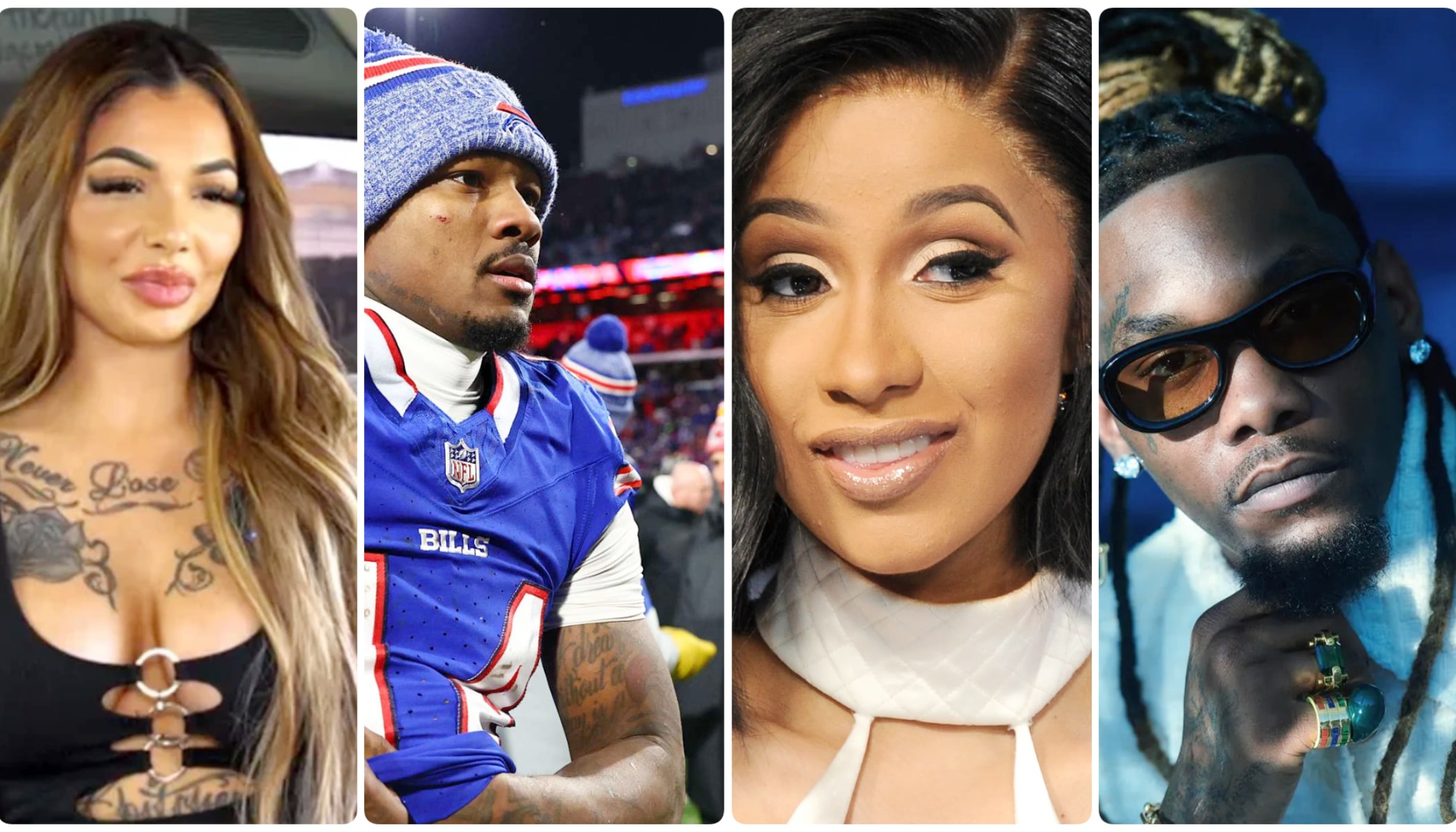 OnlyFans Star Claims Stefon Diggs Abandoned Cardi B In Hospital For 3 ...
