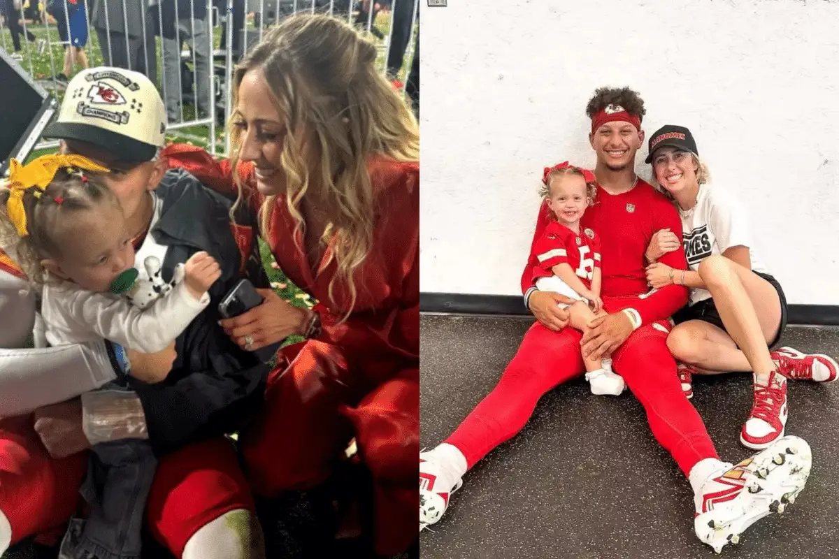 LOOK: Brittany Mahomes Goes Behind The Scenes Of Golden Raye’s Birthday ...