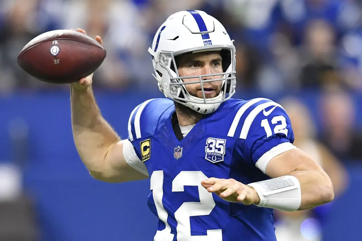 "He Looks Like A Grandpa" Andrew Luck Spotted At NBA Game, Fans Shocked ...